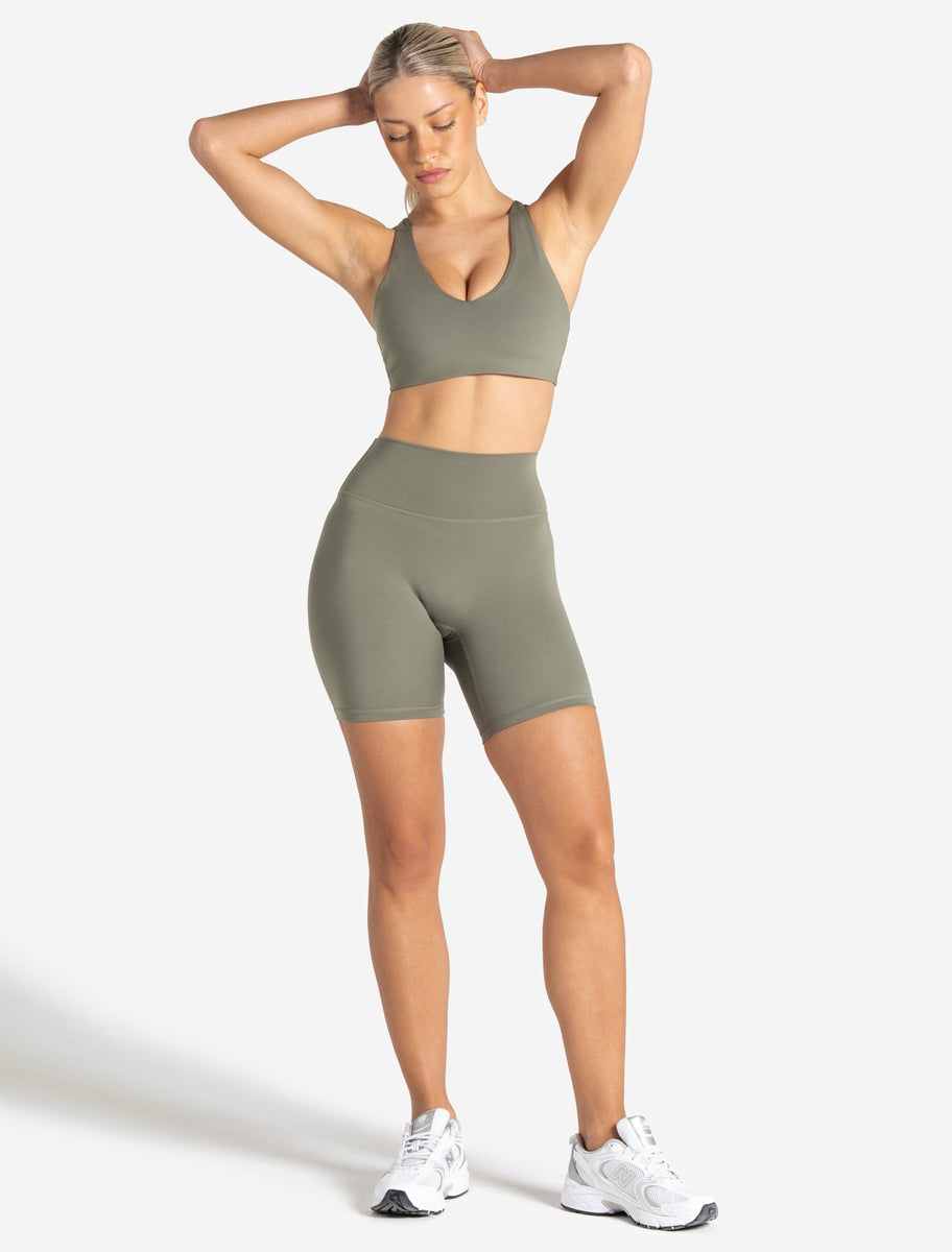 Allure Cycling Shorts | Dusky Sage | Pursue Fitness