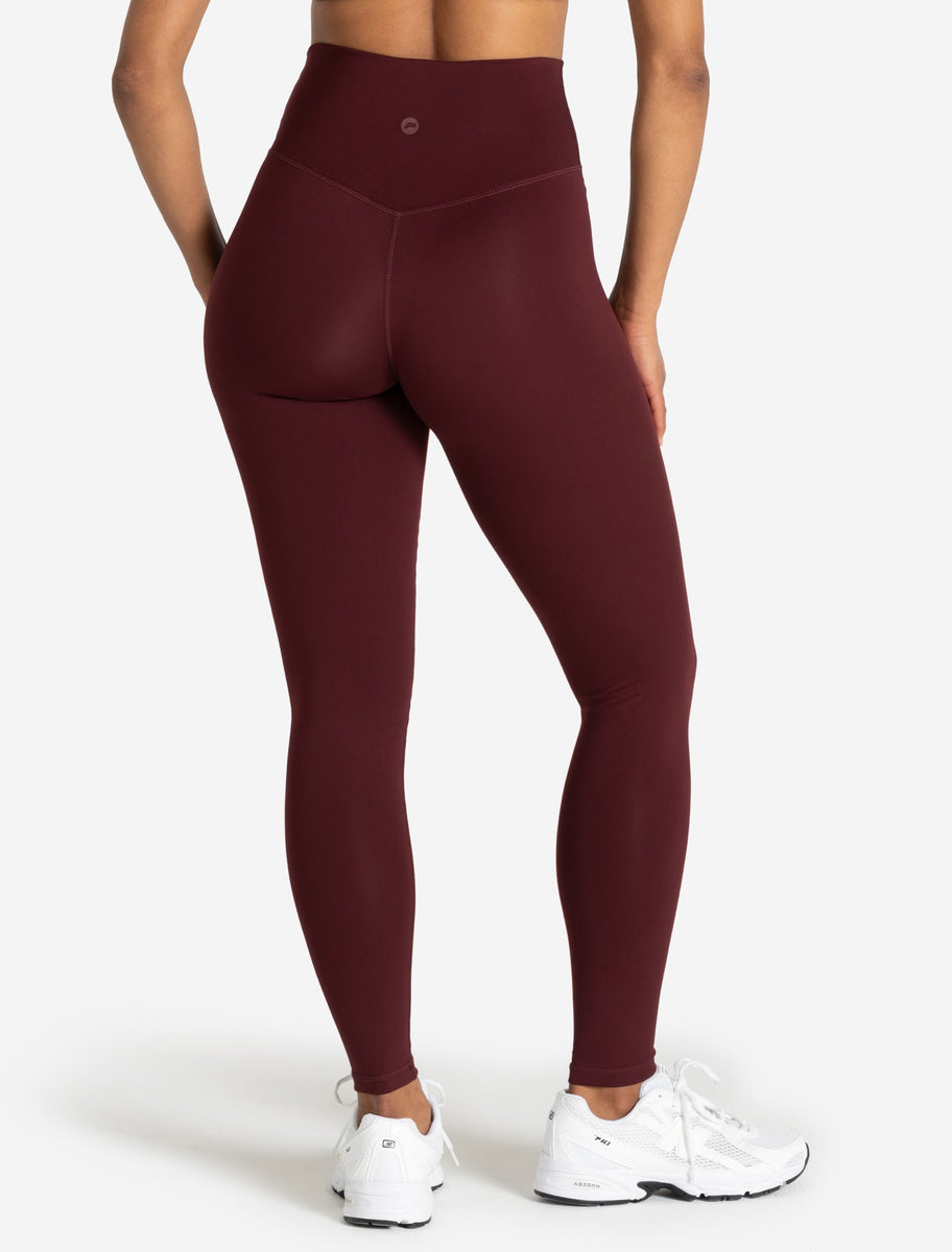 Allure Leggings | Dark Burgundy | Pursue Fitness
