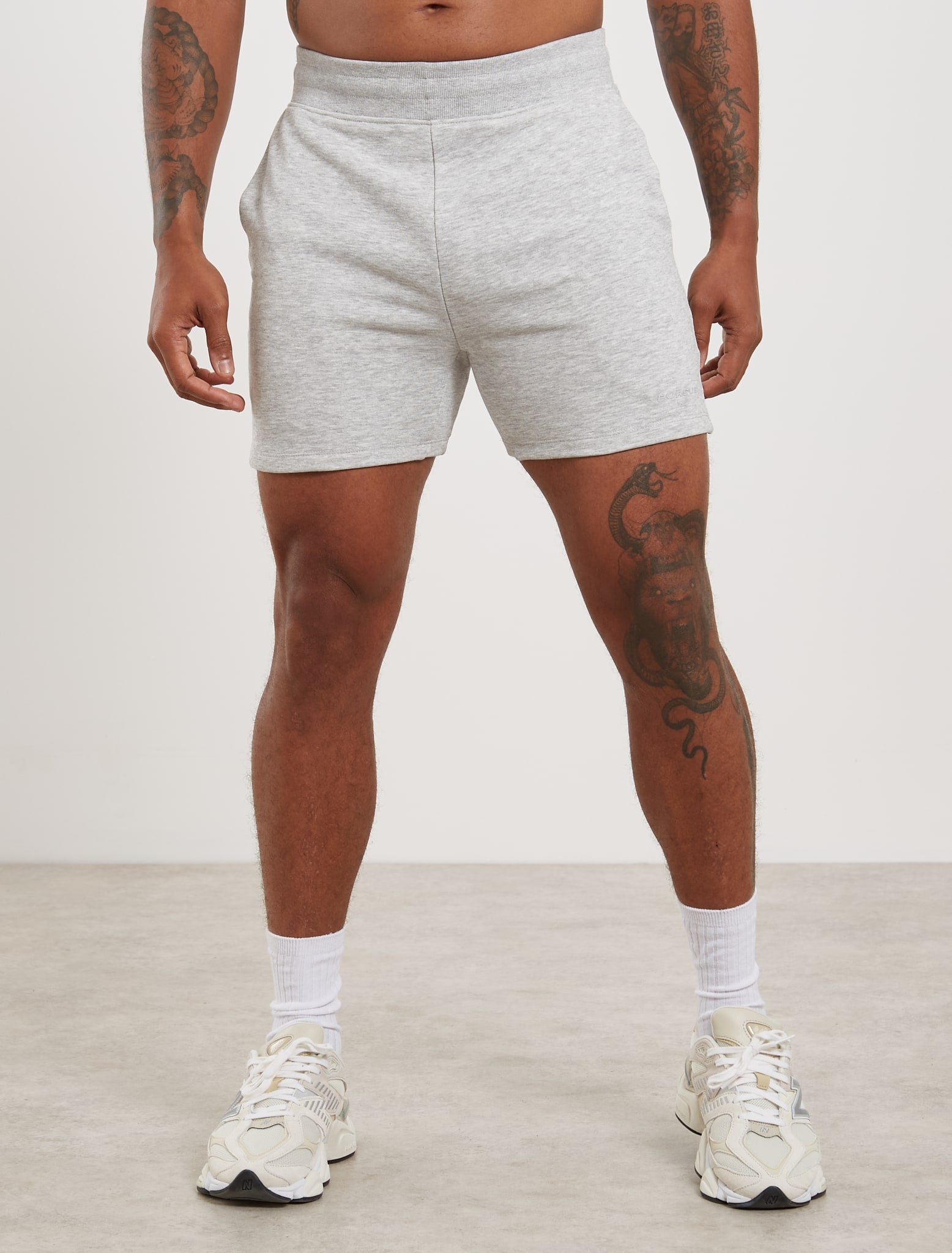 Core Loopback Shorts | Grey Marl | Pursue Fitness