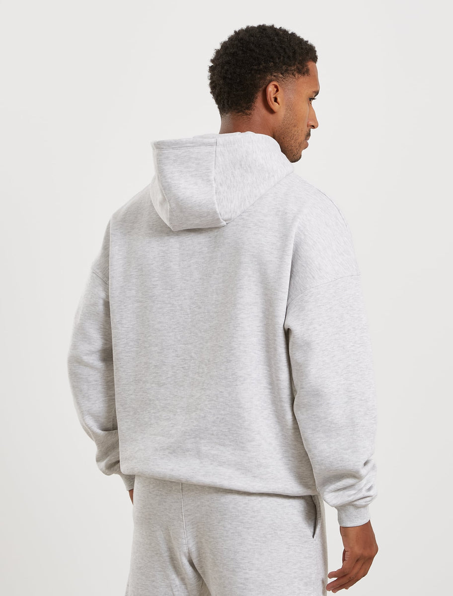 Core Fleece Hoodie | Melange Grey | Pursue Fitness