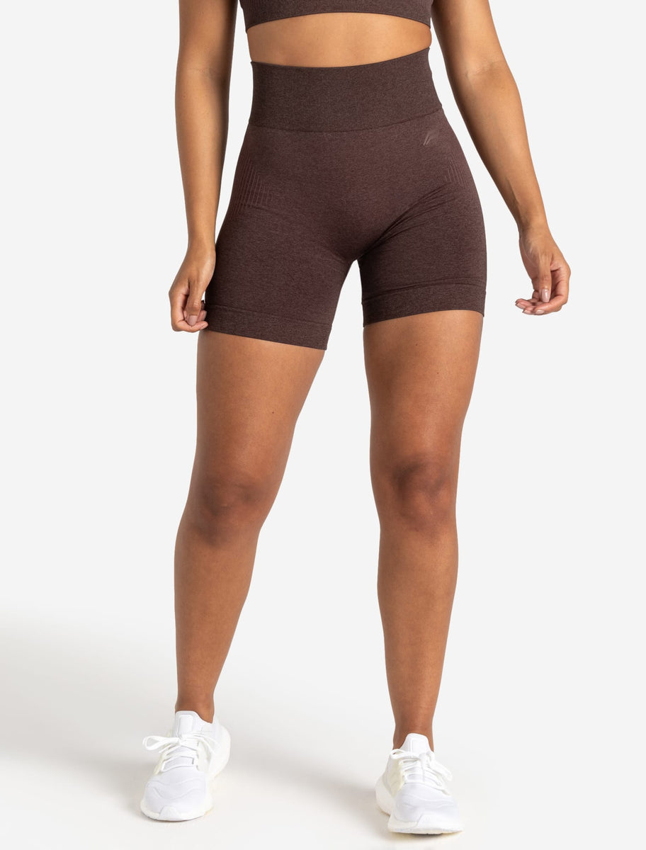 ADAPT 2.0 Seamless Shorts | Cherry Brown | Pursue Fitness