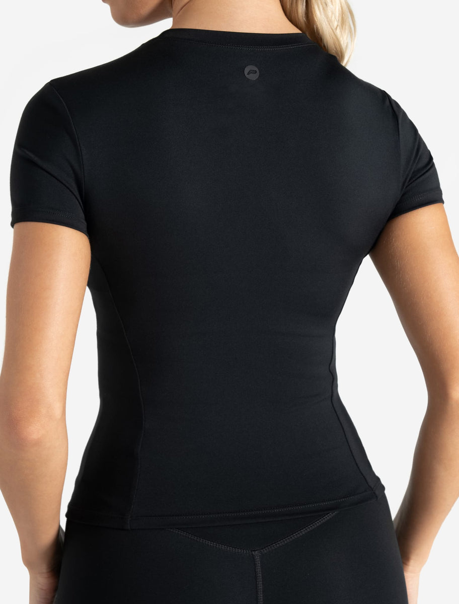 Allure T-Shirt | Black | Pursue Fitness