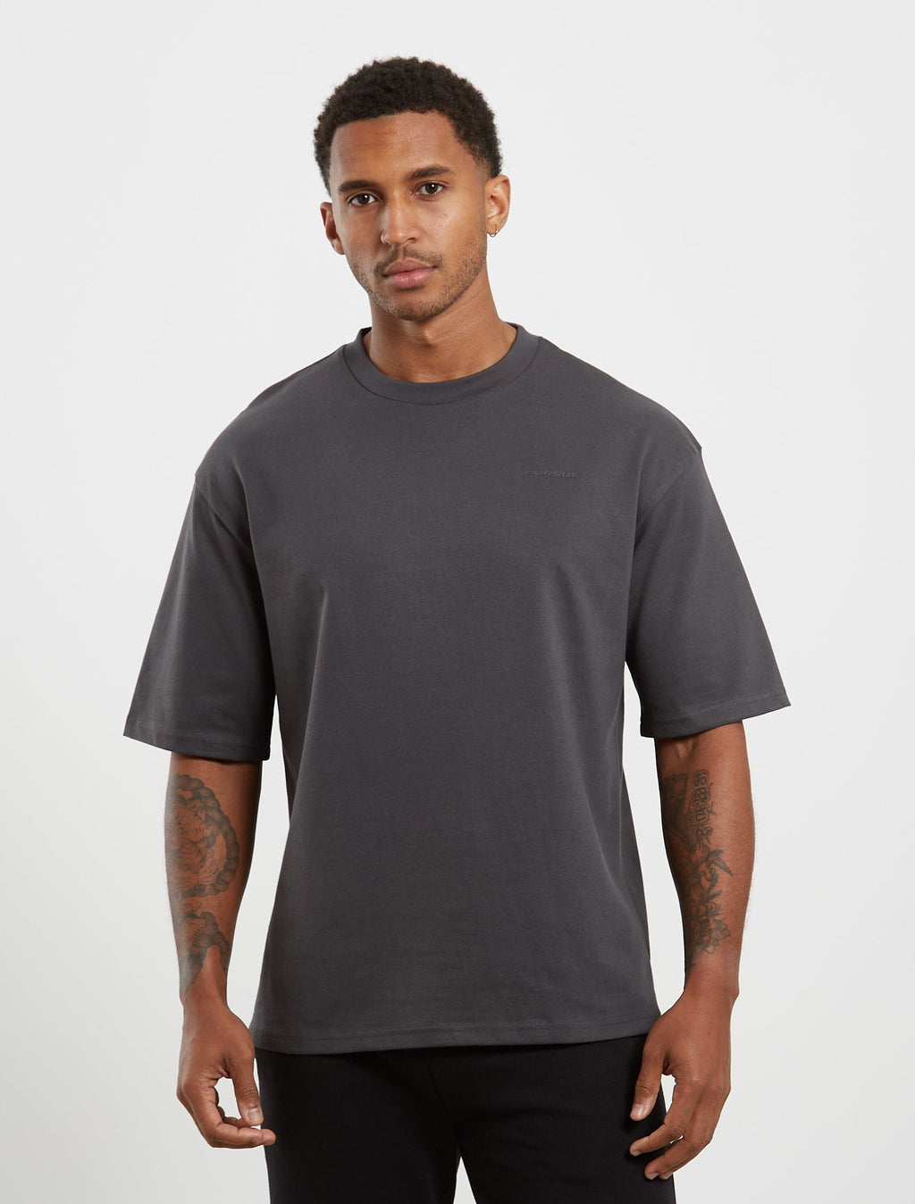 Core Oversized T-Shirt | Onyx Grey | Pursue Fitness