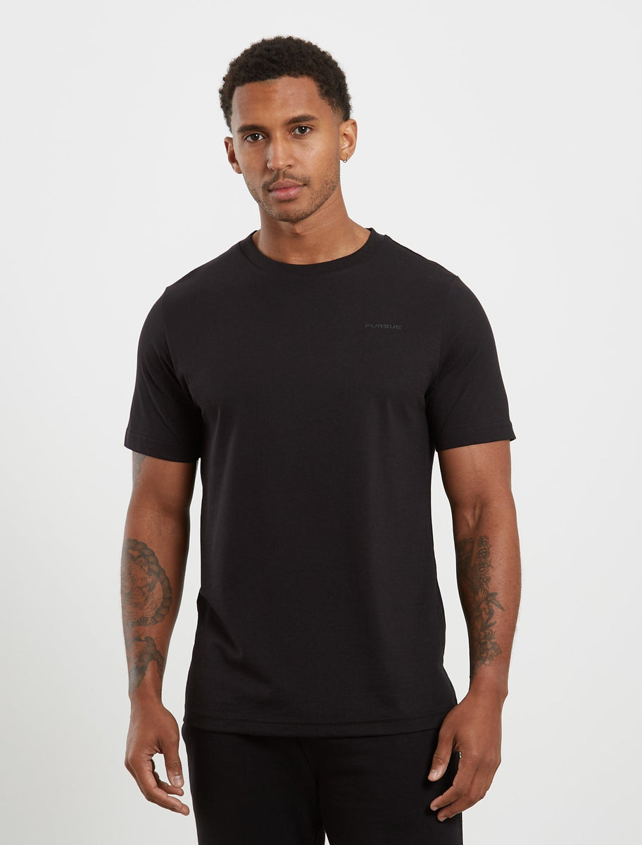 Core Relaxed Fit T-Shirt | Black | Pursue Fitness