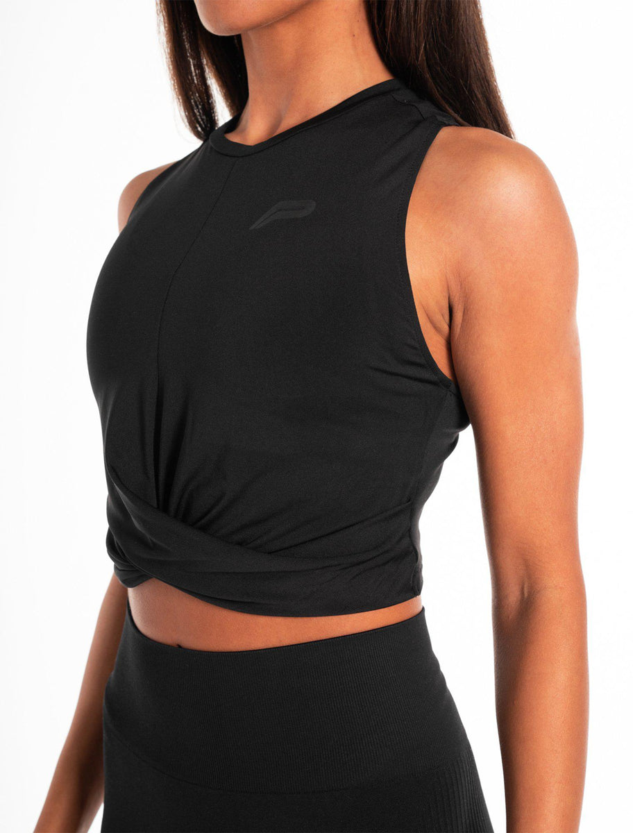 Black Crossover Vest | Pursue Fitness