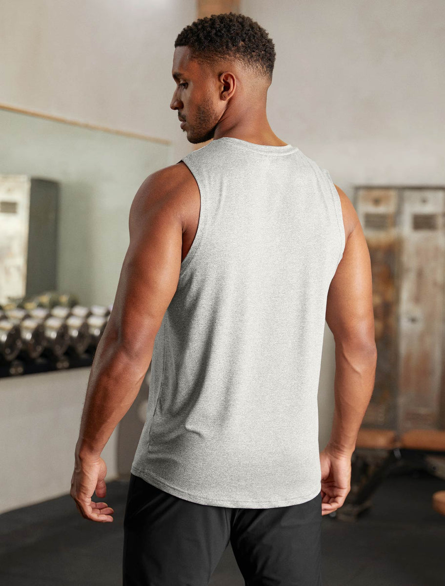 Hybrid Everyday Tank | Grey Marl | Pursue Fitness
