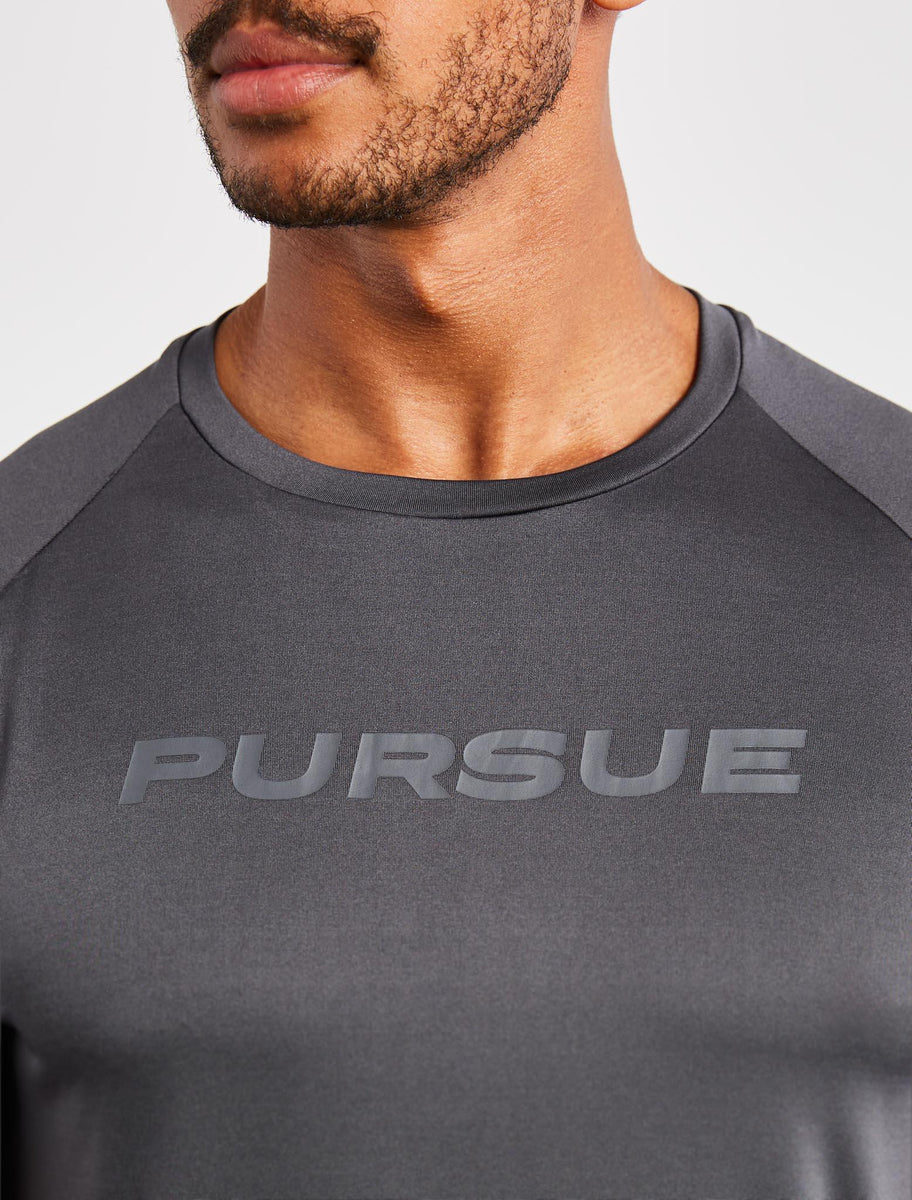 Statement T-Shirt | Onyx Grey | Pursue Fitness